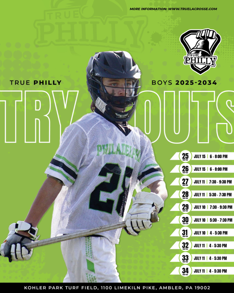 True Philadelphia Announces Boys Tryout Dates - True Lacrosse